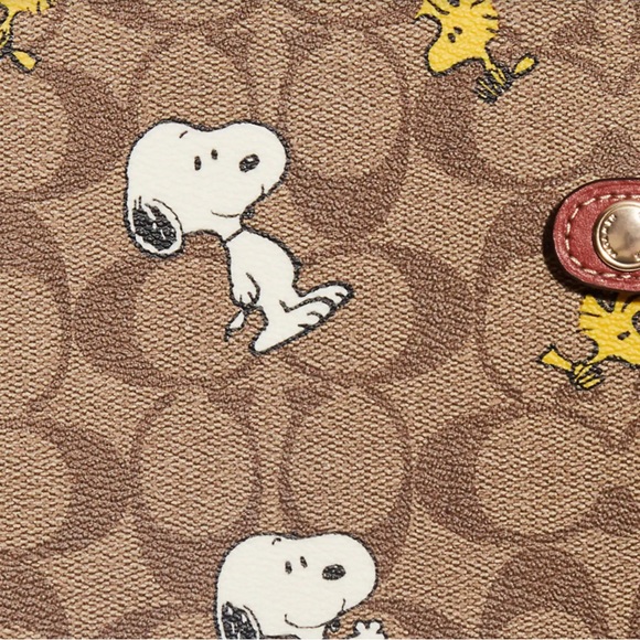 Coach | Other | Coach X Peanuts Notebook In Signature Canvas With ...